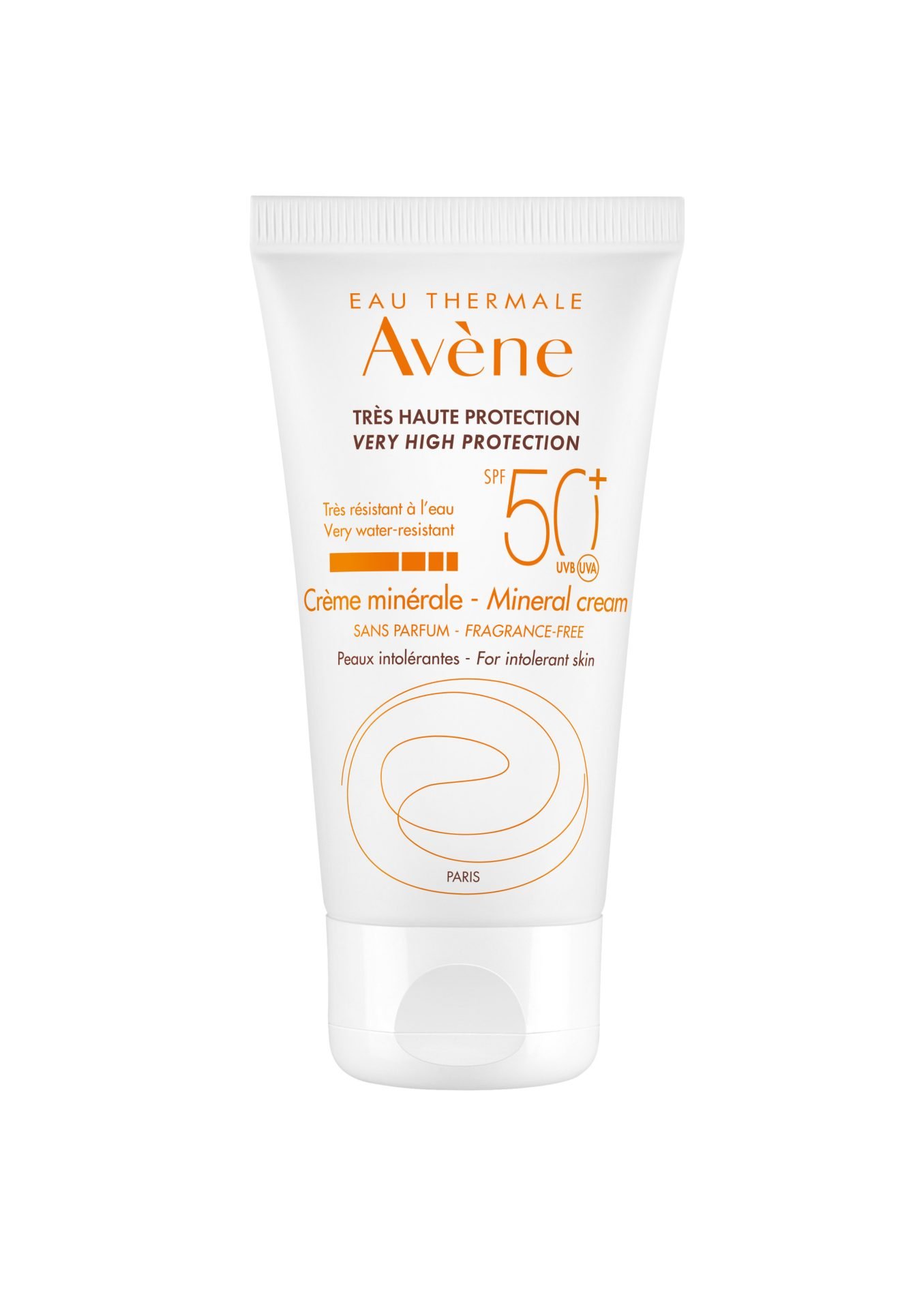 Avène Très haute protection Crème minérale SPF 50+ - Didoucha Parapharmacie