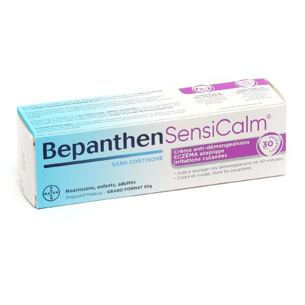 Bepanthen Sensicalm crème anti-démangeaisons 50g - Didoucha Parapharmacie