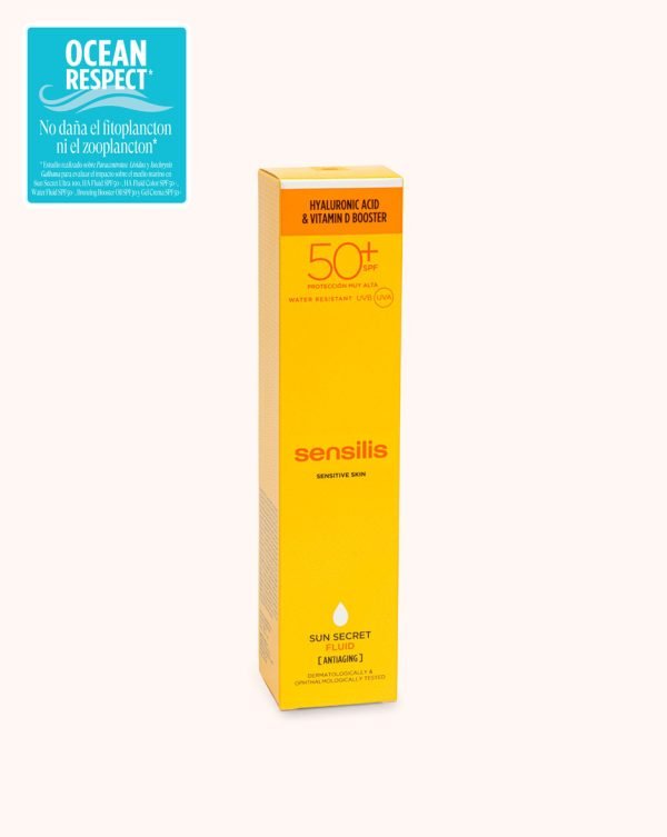 Sensilis Sun Secret Fluid ecran invisible anti-âge Spf50+ 50ml - Didoucha Parapharmacie