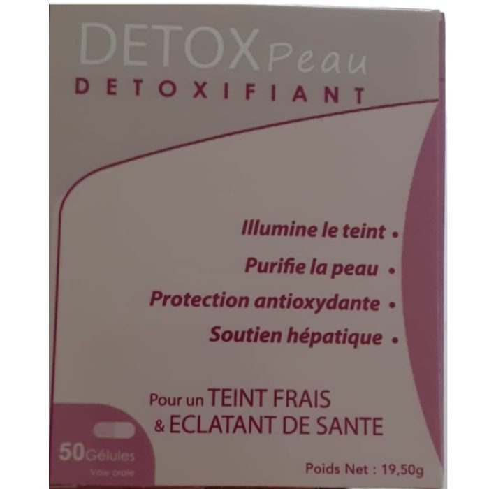 Detox Peau DETOXIFIANT - 50 Gélules - Didoucha Parapharmacie