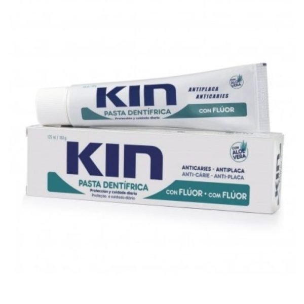 Kin Dentifrice Aloe Vera 125 ml - Didoucha Parapharmacie