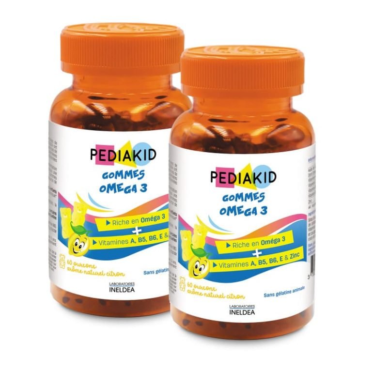 PEDIAKID Gommes Oméga 3/60 GOMMES