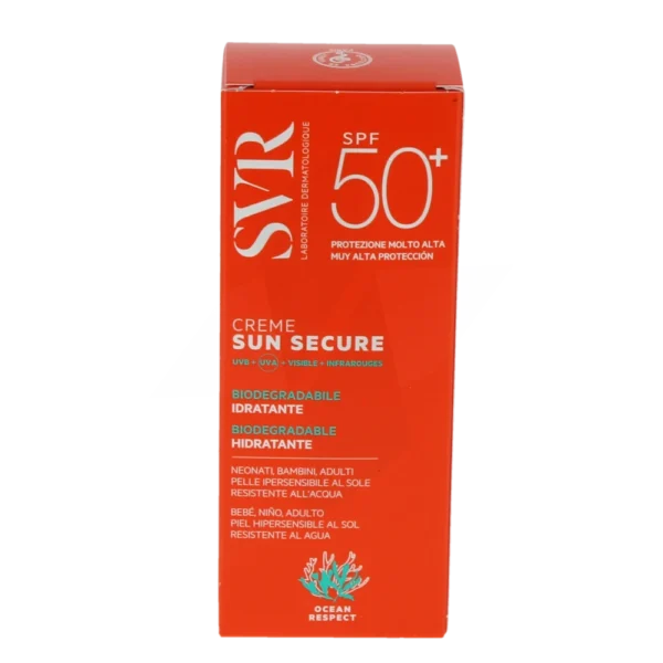 SVR ECRAN SUN SECURE CREME SPF50+ 50ML