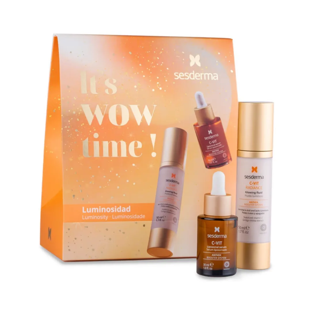 Sesderma Coffret It's Wow Time Luminosity Set: C-Vit Liposomal Sérum ...